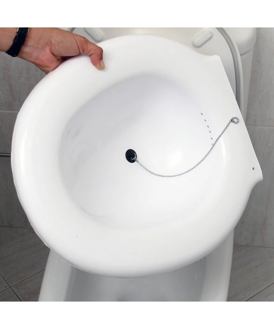Bidet portátil para inodoro con tapón | Exclusivas Iglesias